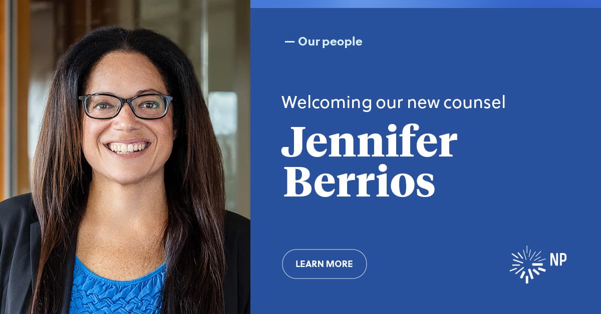 Jennifer Berrios returns to Nixon Peabody Affordable Housing & Real ...