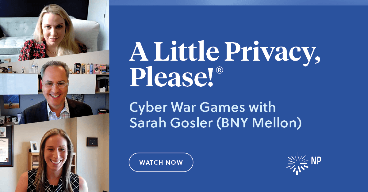 Cyber war games with Sarah Gosler | Nixon Peabody LLP