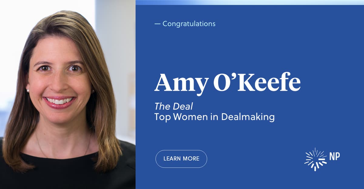 The Deal selects Nixon Peabody partner Amy O’Keefe for ‘Top Women in ...