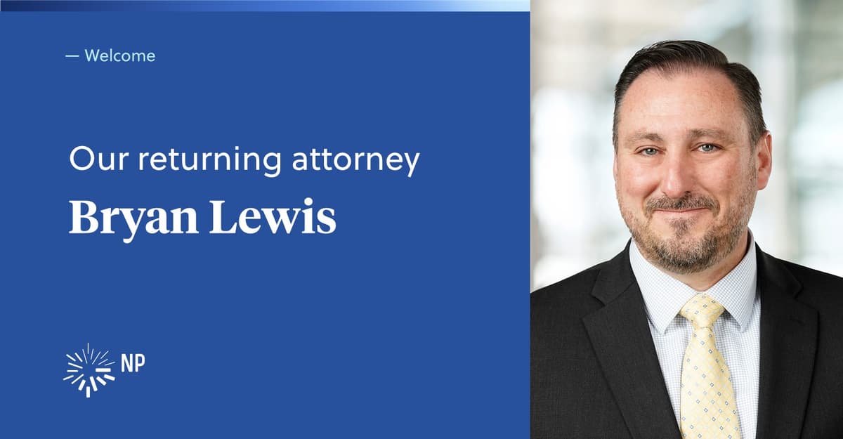 Bryan Lewis, commercial litigator, joins Nixon Peabody Complex Disputes ...